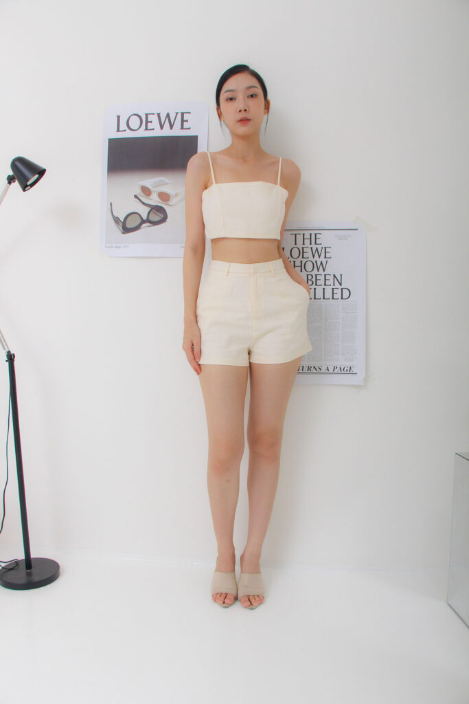 String Crop Top - Tapas Fashion