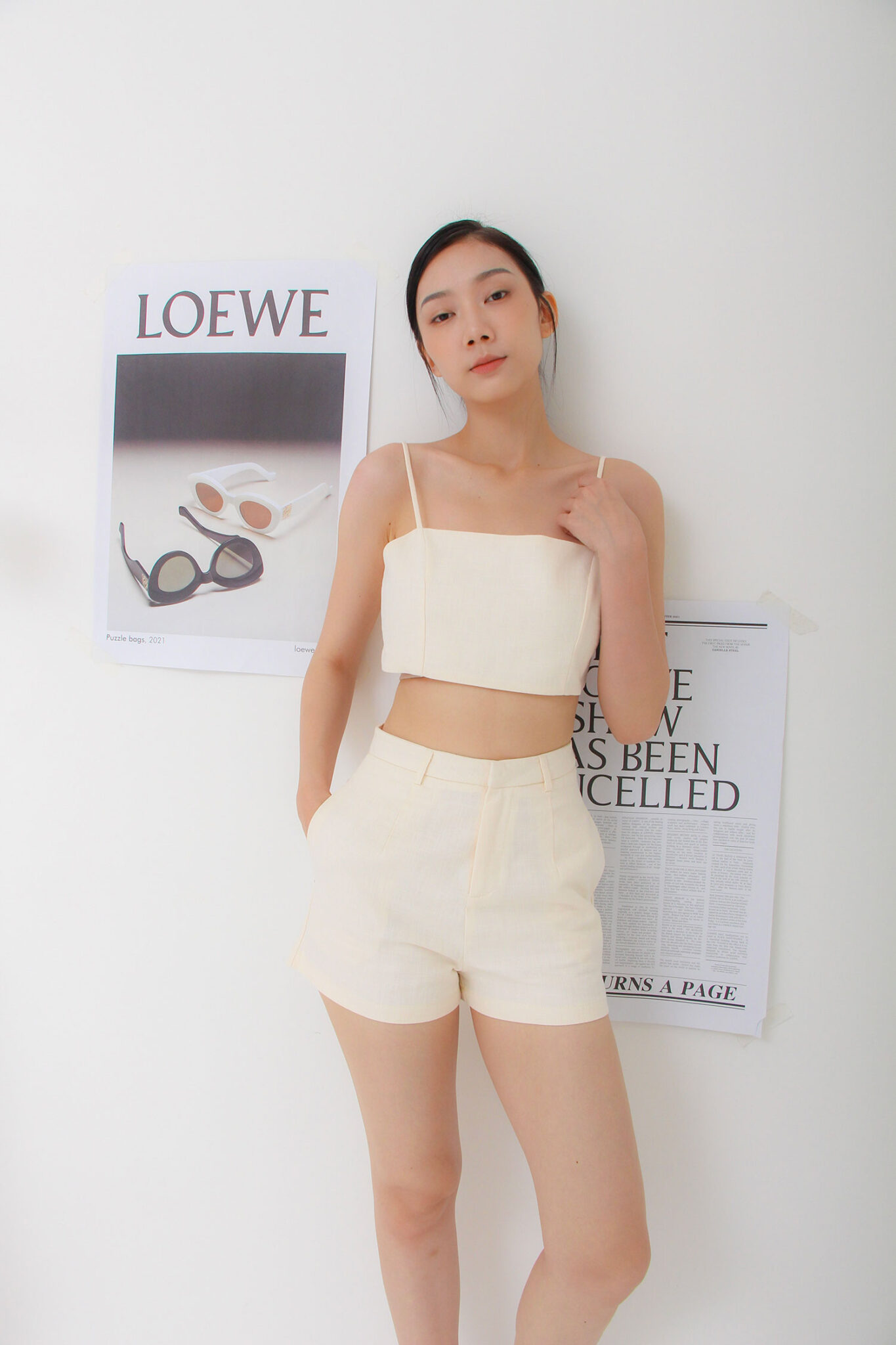 String Crop Top - Tapas Fashion